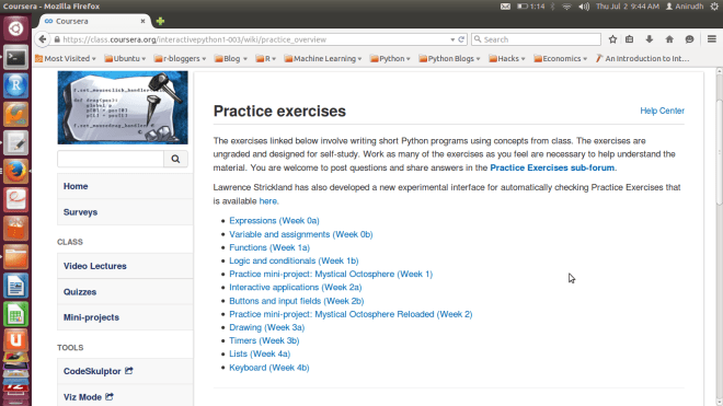 Review: An Introduction to Interactive Programming in Python (Part 1 ...